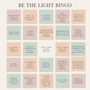 September Bingo Board - Heather Mattson